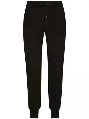 Dolce & Gabbana Logo-embroidered Track Pants - Black