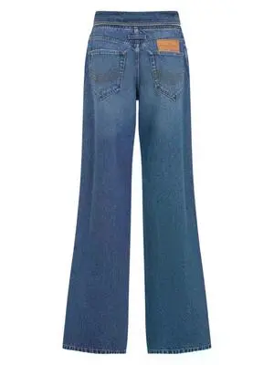 JEAN PAUL GAULTIER Belted Flared Jeans