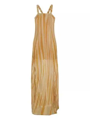 FORTE_FORTE Striped Maxi Dress