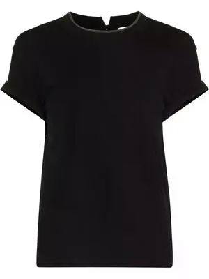 Brunello Cucinelli Round-neck Short-sleeve T-shirt