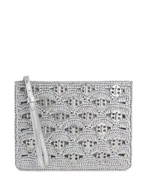 Rabanne Silver Tone Clutches