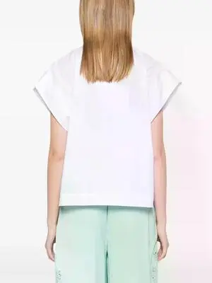 TWINSET Embroidered Shirt - White