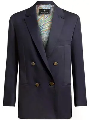 Etro Double-breasted Blazer