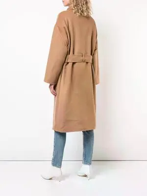 ANINE BING Dylan Belted Double-breasted Coat