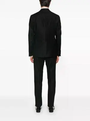 Tagliatore Single-breasted Dinner Suit - Black