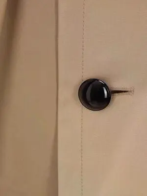 Sacai Double-breasted Twill Trench Coat