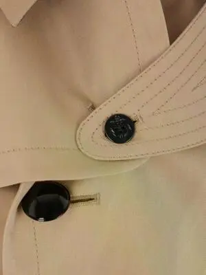 Sacai Double-breasted Twill Trench Coat