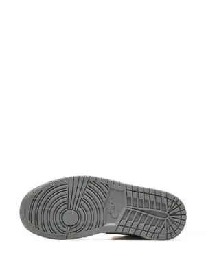 JORDAN Air 1 Mid Stealth Sneakers - Grey