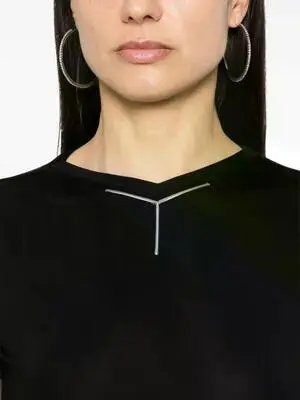 Y/project Logo-appliqué T-shirt