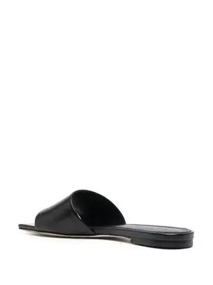 AeydĒ Anna Leather Sandals - Black
