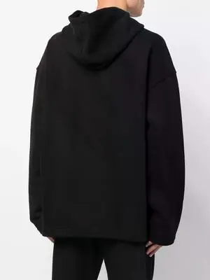 032C Graphic-print Drop-shoulder Hoodie