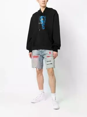 MOSTLY HEARD RARELY SEEN 8-BIT Graphic-print Pullover Hoodie