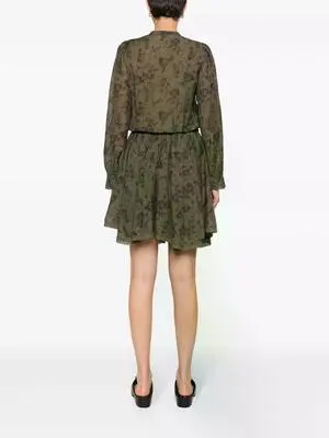 Zadig&Voltaire Ranil Floral-print Mini Dress