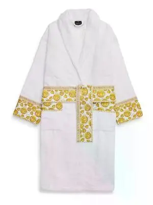 Versace Medusa Amplified Bathrobe - White