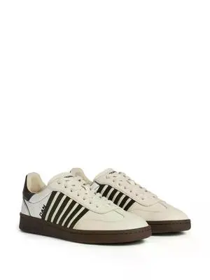 Dsquared2 Leather Sneakers - Neutrals