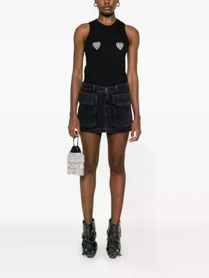 DIESEL® Mini Skirt - Black