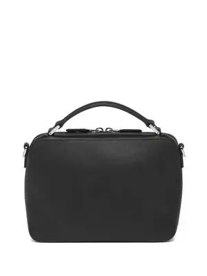 Prada Brique Saffiano Leather Bag - Black
