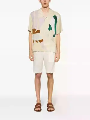 PT TORINO Pleated-design Shorts