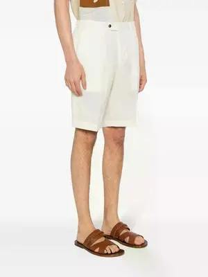 PT TORINO Pleated-design Shorts