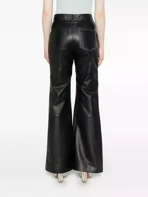 Victoria Beckham Leather Trousers