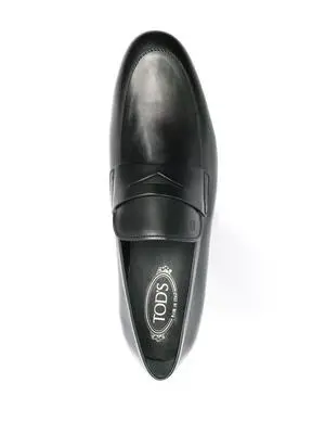 TOD'S Calf Leather Slip-on Loafers