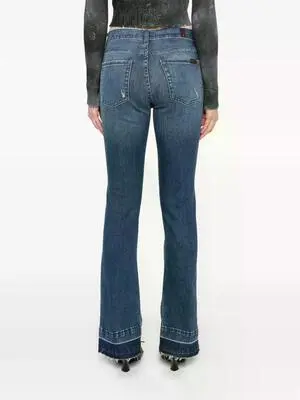 7 For All Mankind Tailorless Mid-rise Bootcut Jeans