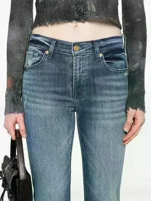 7 For All Mankind Tailorless Mid-rise Bootcut Jeans