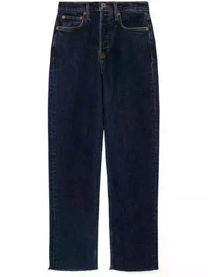RE/DONE 70s Stove Pipe Mid-rise Jeans
