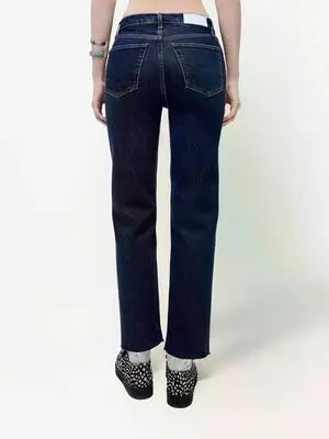 RE/DONE 70s Stove Pipe Mid-rise Jeans