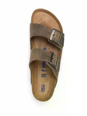 BIRKENSTOCK Arizona Buckle-fastened Sandals - Green