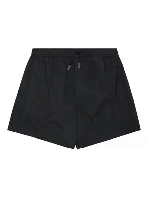 Giorgio Armani Logo-appliqué Swim Shorts - Black