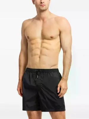 Giorgio Armani Logo-appliqué Swim Shorts