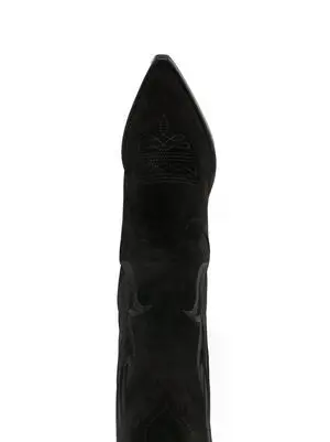 SONORA 40mm Western-style Suede Boots