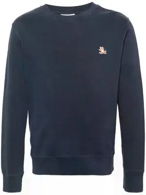 Maison Kitsune Ribbed Sweatshirts Hoodies For Men
