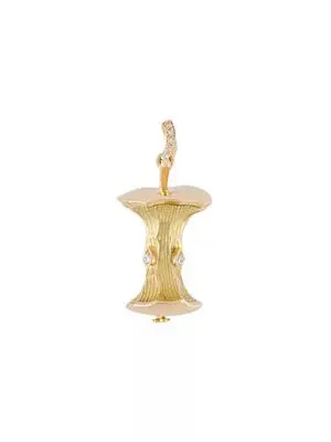 AURÉLIE BIDERMANN Big Apple Diamond Pendant - Yellow
