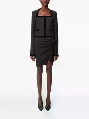 Nina Ricci Draped Ruffle Skirt