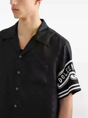 Dolce & Gabbana Printed Silk Shirt