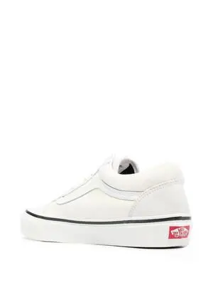 VANS Old Skool Suede Panelled Sneakers - Neutrals