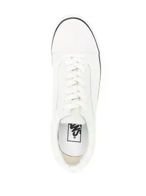 VANS Old Skool Suede Panelled Sneakers - Neutrals