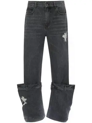 JW Anderson Distressed Bucket Jeans