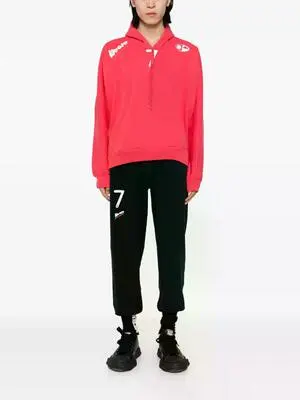 PROTOTYPES Hooded Sweatshirt With Drawstring - Red