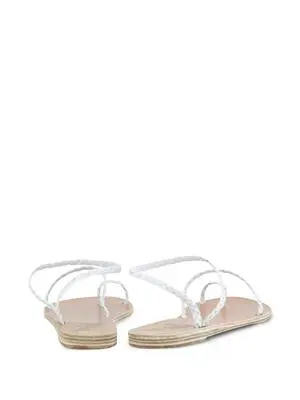 ANCIENT GREEK SANDALS Eleftheria Jelly Sandals - White