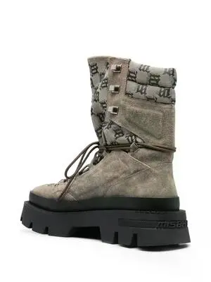 MISBHV Logo-print High-top Sneakers