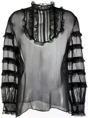 Valentino Garavani Sheer Organza Blouse