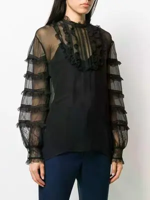 Valentino Garavani Sheer Organza Blouse