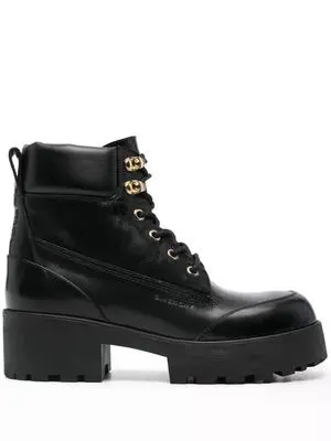 Givenchy Trekker Leather Combat Boots