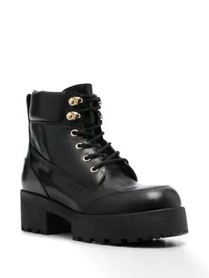 Givenchy Trekker Leather Combat Boots