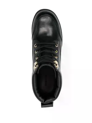 Givenchy Trekker Leather Combat Boots