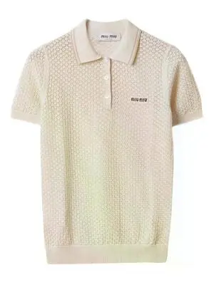 Miu Miu Cotton Polo Shirt