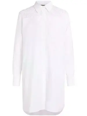 Karl Lagerfeld Lace Detail Shirt